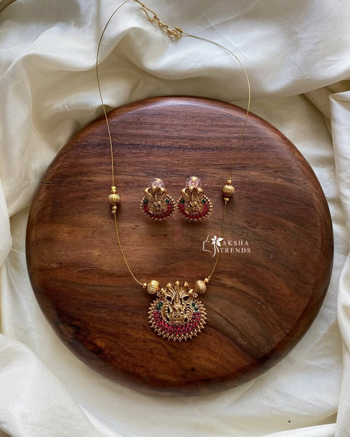 Invisible Necklace -lakshmi kemp – Aksha Trends