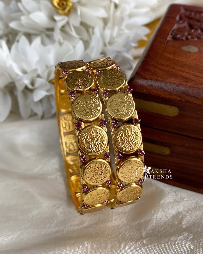 Lakshmi kasumalai bangles (2pc) – Aksha Trends